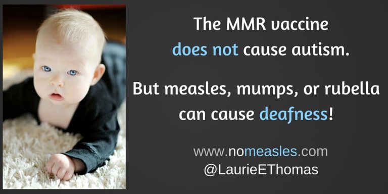 Mumps can cause deafness and infertility!